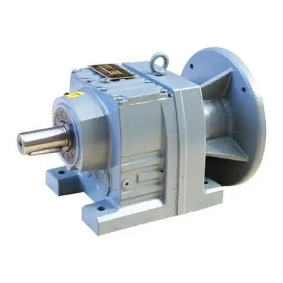 China High Torque R Series Helical Gearmotor Reducer with 70~830 N*m Torque and 1.3~6.63 Gear Ratio for Grinding Machine for sale