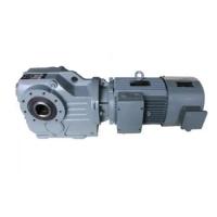 China K157 Series Right Angle AC Helical Gear Reducer with HT250 High-Strength Cast Iron and 20CrMo Alloy Steel for sale