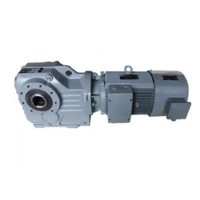 China K157 Series Right Angle AC Helical Gear Reducer with HT250 High-Strength Cast Iron and 20CrMo Alloy Steel for sale