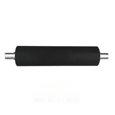 China EPDM Corona Nip Roller with 46-51 Shore A Hardness 0.8-1.0mm Crown and ≦0.10mm Runout for BOPP and BOPET Film Lines for sale