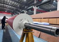 China Smooth Surface Rubber Roller for Plastic Film Industry for sale