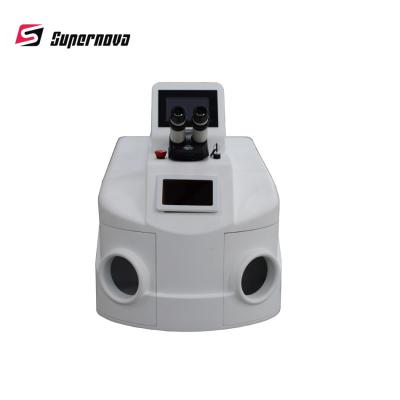 China Automatic Jewelry Laser Spot Welding Machine To Repair Ring Neckless for sale