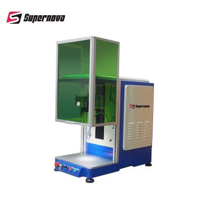 China Knive Fiber Laser Engraving Machine , Tableware Fiber Laser Marker for sale