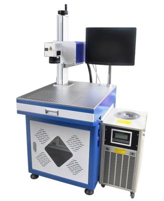 China PCB /Ceramic /Crystal /Plastic Desktop UV Laser Marking Machine Price DMU-3W for sale