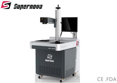 China Fiber Laser Marking Machine Etching System for Permanent Metal Parts Marking and Engraving for sale