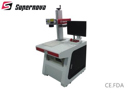 China 20W Fiber Laser Marking Machine / Can Laser Engraving Machine DMF-W30 for sale