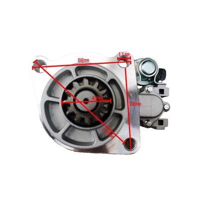 China Engine 24V 12T Auto Starter Motor QDJ2811DK For Truck Spare Parts for sale