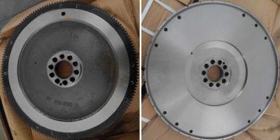 China FLYWHEEL A5410300105-HIGH-STRENGTH CAST IRON TRUCK ENGINE SPARE PART FOR BENZ for sale