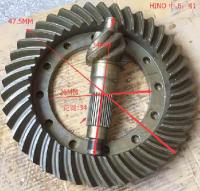 China 41201-3550 - CROWN WHEEL & PINION SET 6×41 OEM SPECIFICATION FOR HINO TRUCKS for sale