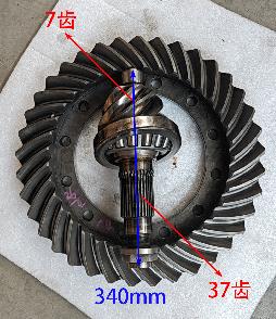 China 41221-4010 - CROWN WHEEL & PINION SET 7/37 OEM SPECIFICATION FOR HINO TRUCKS for sale