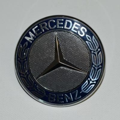 China A6738100018 PREMIUM METALLIC BLACK EMBLEM LOGO COMPATIBLE WITH BENZ TRUCKS for sale