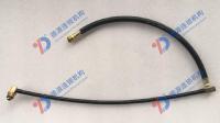 China A0004204148 PREMIUM BLACK RUBBER FRONT BRAKE HOSE, 2ND AXLE FOR BENZ TRUCKS for sale