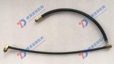 China A0004204148 PREMIUM BLACK RUBBER FRONT BRAKE HOSE, 2ND AXLE FOR BENZ TRUCKS for sale