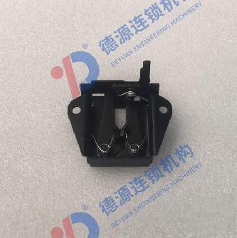 China A9437500084 DURABLE BLACK NYLON FRONT RADIATOR PANEL LATCH FOR BENZ TRUCKS for sale
