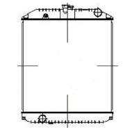China 16400E0E70 422135-7751 RADIATOR FOR JAPANESE TRUCK SPARE PARTS for sale