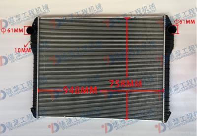 China 16041E0050 16041-E0050 ALUMINUM COOLING RADIATOR FOR HINO 700 HRUCK for sale
