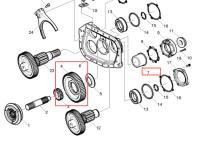 China NISSAN CWE370 322389Z02B TRANSMISSION GEAR 32238-9Z02B for sale
