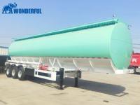 China High Quality 3 4 Axles Easy Loading Aluminum Tool Box Diesel Oil Accessories Compartment Van Type Sale Enclosed Water Gallon Liquid Fuel Tanker for sale