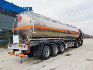 China Quad Axle Litre Heavy Duty Vintage Weight Wrap Width Carry Vehicle Volume Vessel Petrol Liquid Water Fuel Station Oil Tank Tanker Semi Trailer for sale