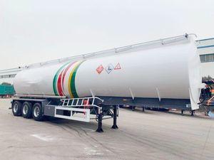 China High Bearing Capacity Vapor Recovery Systems Multi Compartments Petroleum Products Transport Fuel Tanker Trailer for sale