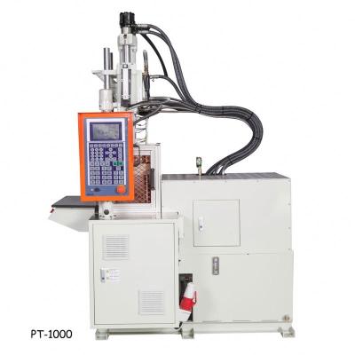 China 100T Vertical C Frame Injection Molding Machine for LED Bulb Plastic Housing for sale