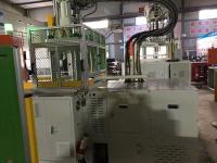 China 100T Vertical C Frame Injection Molding Machine for LED Bulb Plastic Housing for sale