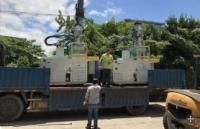 China VERTICAL Low Pressure Plastic Injection Molding Machine Hot Melt Binder PT-100DL for sale