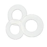 China PTFE Sealing Gasket Aging Resistance High Temperature Resistant Seal White PTFE Gaske for sale