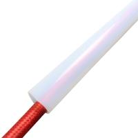 China Insulation PTFE Tube Wire Braided Hose Polytetrafluoroethylene Pipe Corrugated Tubing for sale