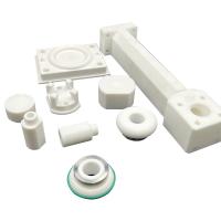 China Molding Wear Resistance Pure Turning Carbon Filled CNC Plastic PTFE Parts for sale