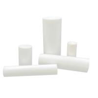 China Heat Resistant Chemical Resistant Fluoroplastic White Natural Pure Primary Ptfe Rod for sale