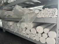 China PTFE Bar Corrosion Resistance PTFE Extruding Rods 100% Virgin White PTFE Rod for sale