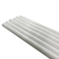 China White Plastic Tubing CNC Machining Corrosion Resistance PTFE Tube For Industry for sale