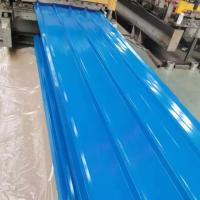 China ASTM CGCC Galvanized Steel Sheet 600mm Colour Coated Roofing Corrugated Plate for sale