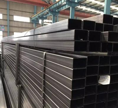 China ERW Q345 Hollow Carbon Steel Square Tube Hot Rolled 0.3mm Wall Thickness for sale