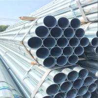 China Hot Dipped Galvanized Steel Round Tube Pipe 3 Inch 16 Gauge ASTM A53 Zinc Coated for sale