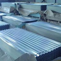 China Zinc Corrugated Galvanized Steel Sheet Plate Z10 - Z29 For Roofing EN10147 for sale