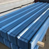 China Roofing PPGI Galvanized Steel Corrugated Sheet Prepainted Ral Color 0.5mm Thick for sale