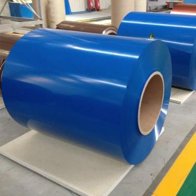 China Color Coated PPGI Galvanized Steel Coil Ral 6001 9016 0.3mm S320GD G550 for sale