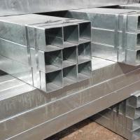 China Z60g Galvanized Steel Rectangular Tube Seamless ASTM A106 10*30mm for sale