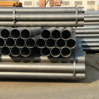 China ASTM Q195 Low Carbon Steel Round Tube Pipe 6M Length Seamless For Construction for sale