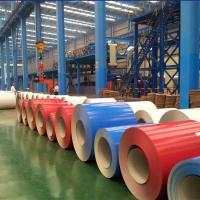 China DX51D PPGI Prepainted Galvanized Steel Coil Corrugated 0.6MM Z275g For Roofing Sheet for sale