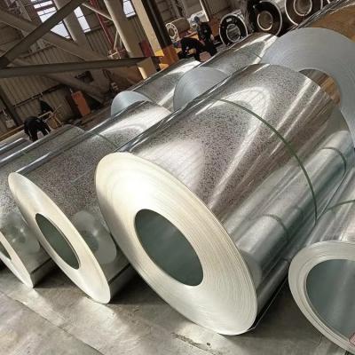 China Zinc Coated Galvanized Steel Coil Roll Regular Spangle G40 G60 1250mm Width for sale