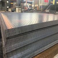 China DX52D Z140g Galvanized Steel Sheet Iron Checkered Floor Plate 1220 Width for sale