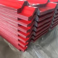 China Roofing PPGI Prepainted Galvanized Steel Corrugated Sheet Hot Dipped Costomized Size for sale