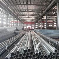 China SGCC Galvanized Steel Round Tube Wall Thickness 0.5 - 6mm For Industrial Use for sale