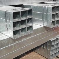China Zinc Coated Galvanized Steel Tube ASTM Q235 Square Shape SCH40 SCH60 for sale