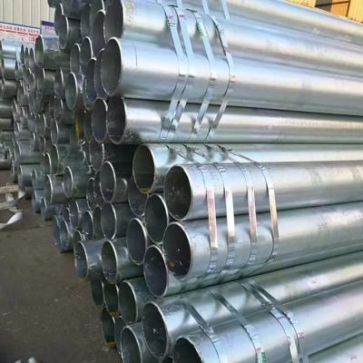 China DX51D Z40g Galvanized Steel Pipe Tube Round Shape Seamless 1 Inch 2Inch for sale