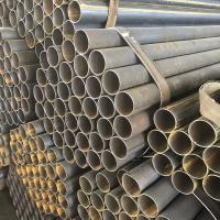China ASTM ST37 ST52 Carbon Steel Tube SCH 40 60 Wall Thick Welded Pipe Round Shape for sale