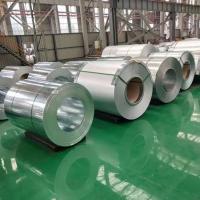 China A36 A53 Steel Galvanized Coil Wooden Surface Zinc Coated HDGI Big Spangle for sale